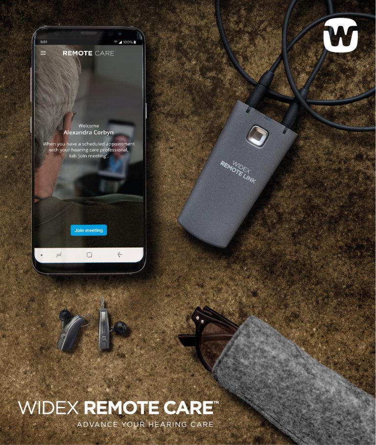 Widex Remote Care™ : Op afstand, maar toch zó dichtbij! – Optitrade